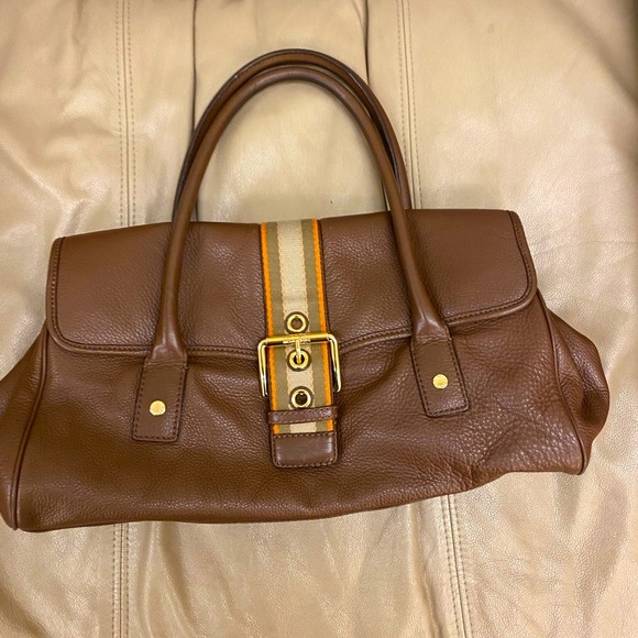KORS Michael Kors | Bags | Michael Kors Beuford Pebble Leather Satchel ...